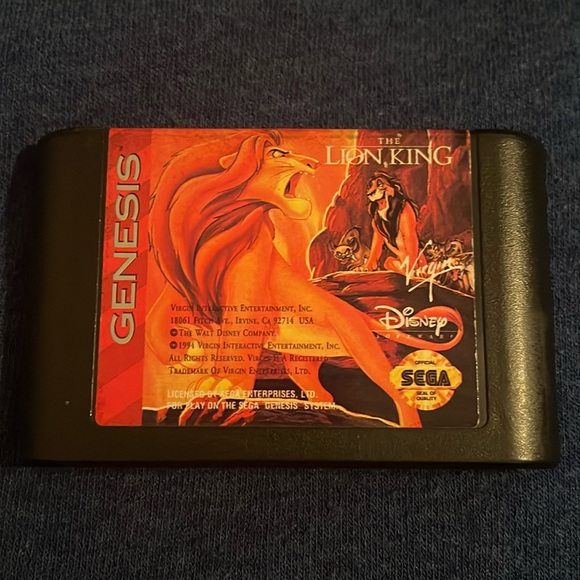 Sega | Video Games & Consoles | The Lion King Sega Genesis Disney ...